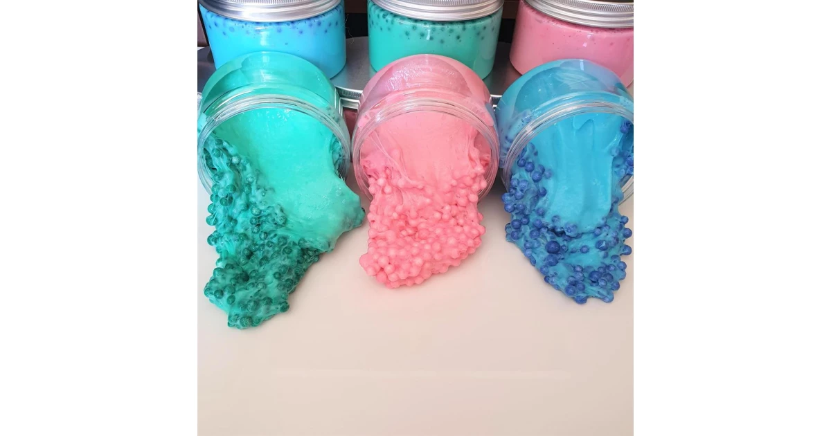 Dumyah: YIPPEE! Sensory Floam Slime by Natalie - Pink | Amman, Jordan