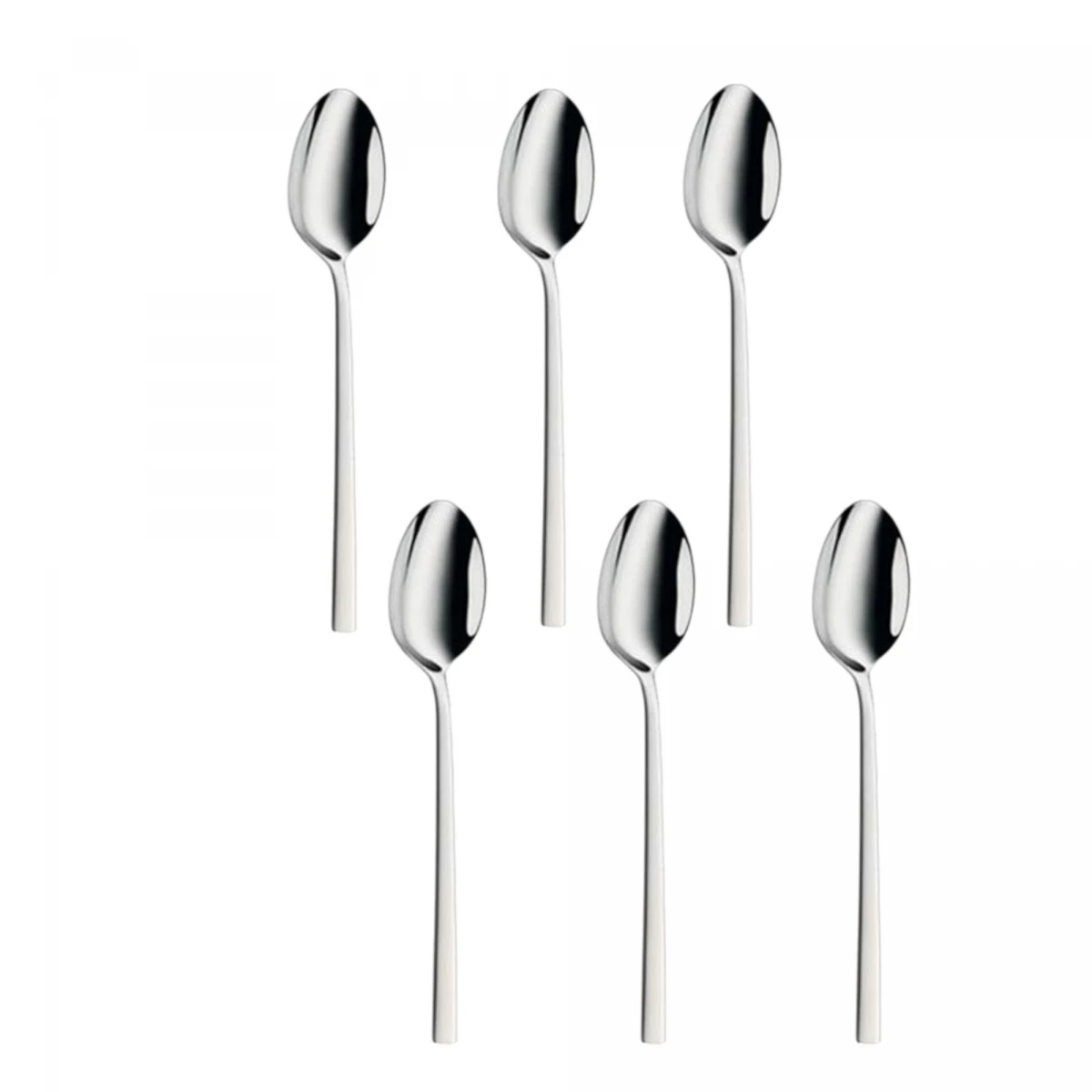 WMF Telos Table Spoon Set of 6 Pieces Stainless Steel – Buy Online in ...