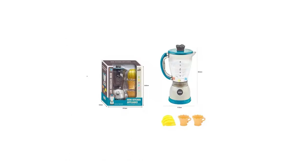 Dumyah: Mini Kitchen Appliance – Toy Blender Set– Fun Kitchen Playset ...