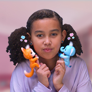 Fingerlings Baby Lion and Mini - Sam and Leo - Interactive Toy ...